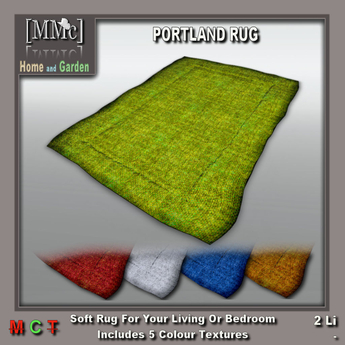 Second Life Marketplace - [MMc] Portland Rug